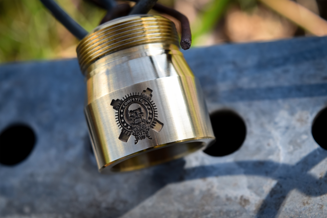 Button Housings - Platinum Hiram